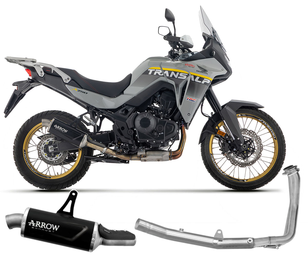 72645AON + 72203PD Full System Exhaust Arrow Indy Race EVO aluminum ...