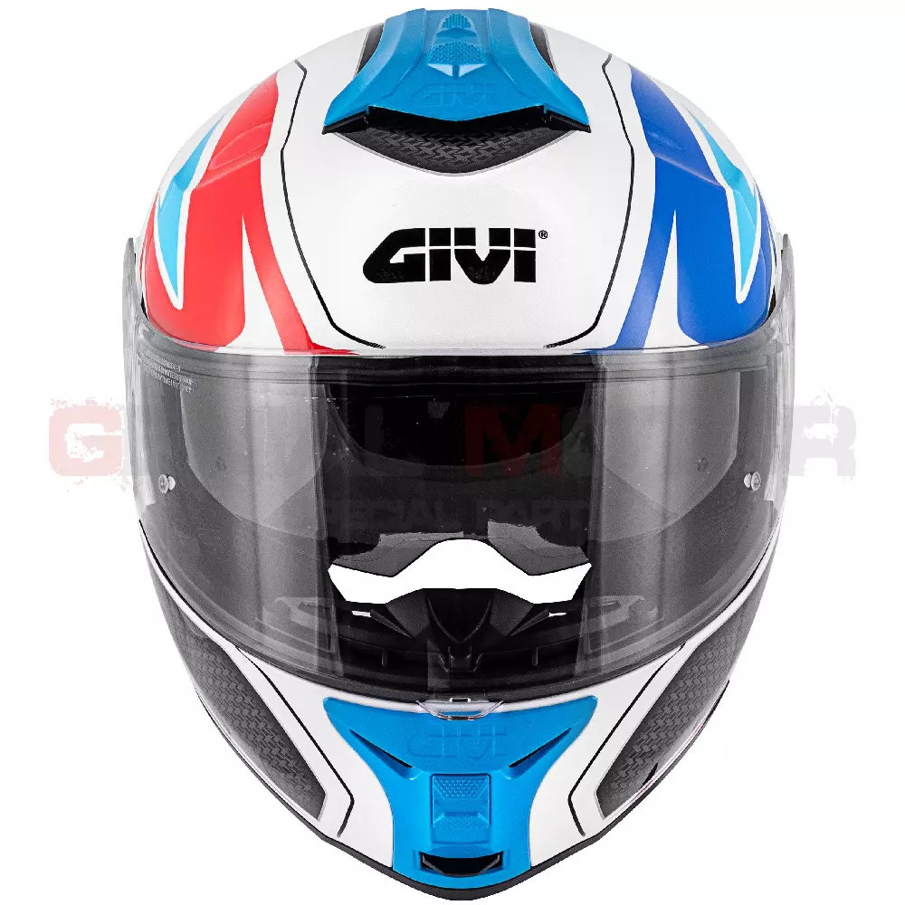 HX21FSHWL Givi Helm Mann X21 Challenger Flip-up Helmet Weiss - Blau ...