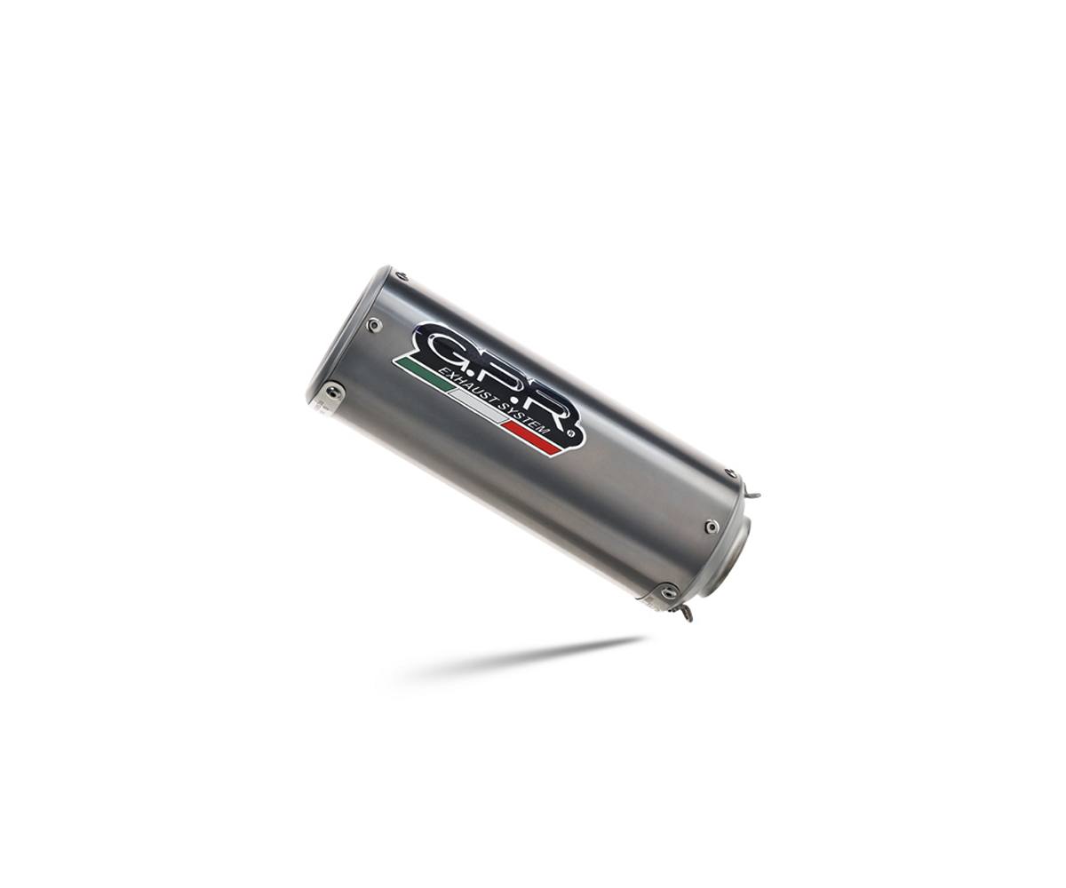 E5.CF.14.1.M3.TN Pot D'echappement GPR Approuvé M3 Titanium Natural ...