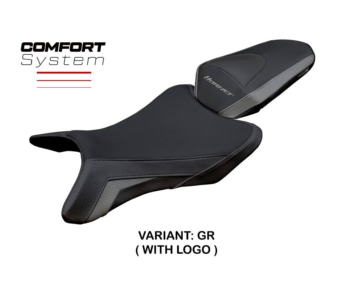 Seat saddle cover Manuel Comfort System Gray GR + logo Tpz compatible ...