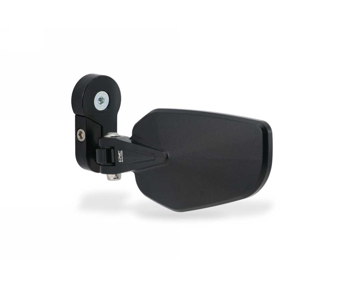 MR712B Bar End Mirror Evo Left Cnc Racing Black Ducati Monster 937 2021 ...